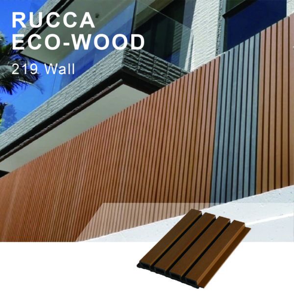Outdoor WPC Cladding - RuccaWood China WPC Decking Factory